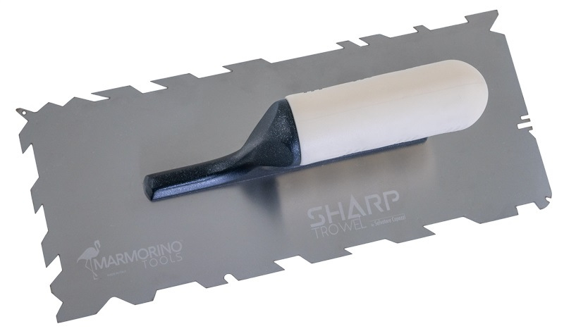 SHARP TROWEL - 280x120x0,6 mm - Marmorino Tools
