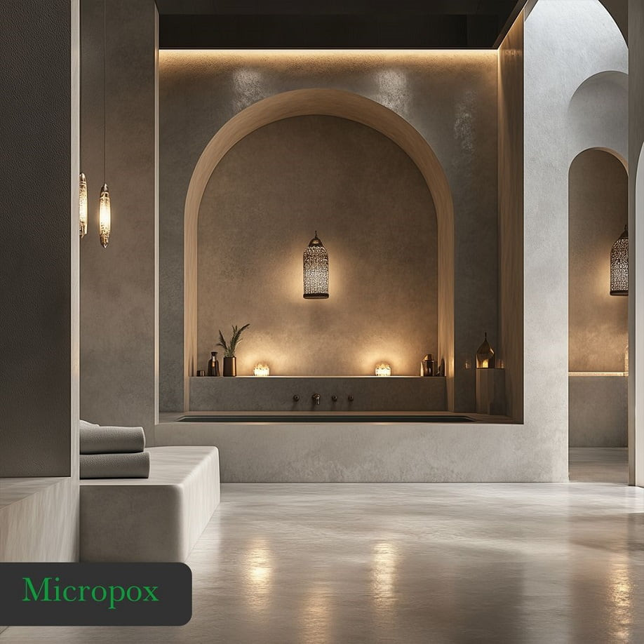 MICROPOX , L'évolution du microciment